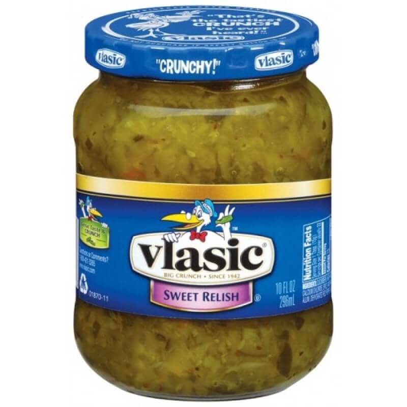 Vlasic Sweet Relish - condiment sucré aux cornichons de 296 ml ...