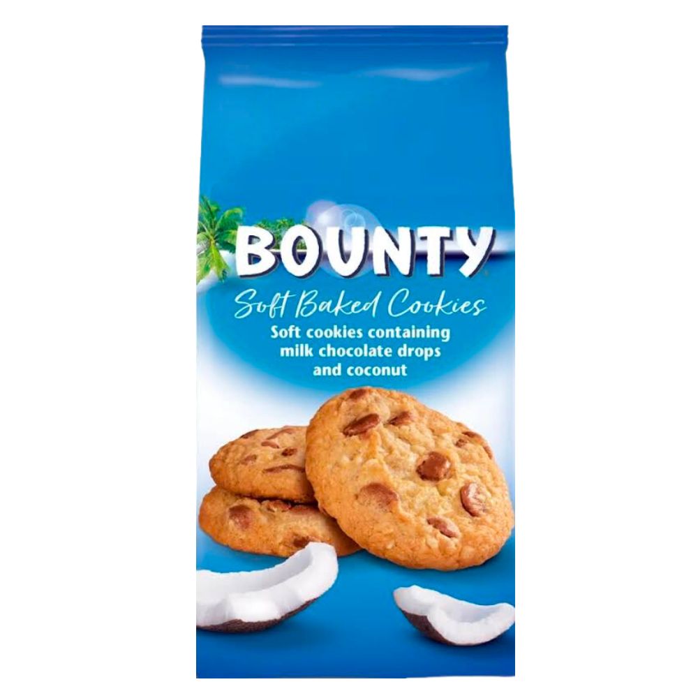 Bounty Soft Baked Cookies - biscuits à la noix de coco de 180g ...
