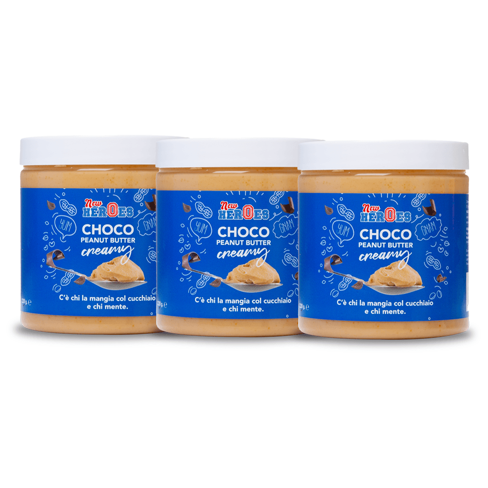 3x New Heroes Choco Peanut Butter Creamy - crème au chocolat et au ...