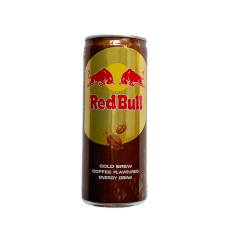 Red Bull Cold Brew Coffee Flavoured - boisson énergisante au café de ...