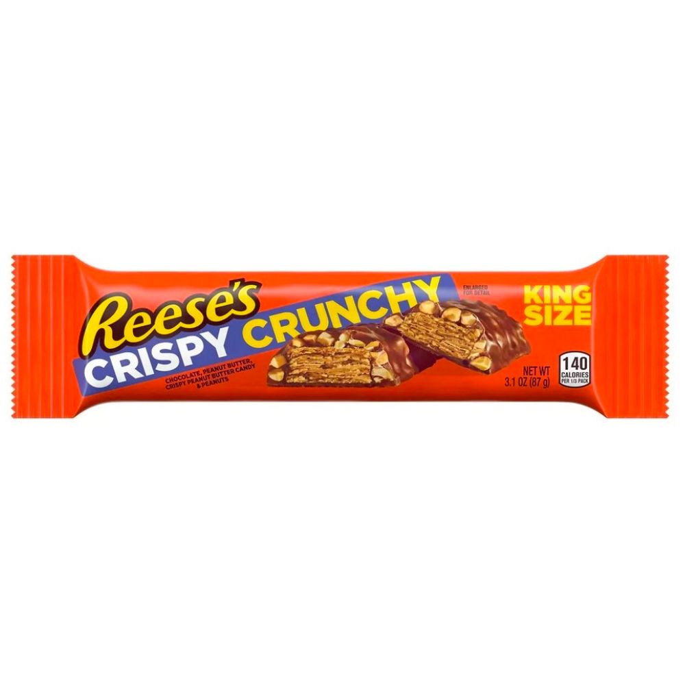 Reese's Crispy Crunchy - barre de chocolat croustillante au format king ...