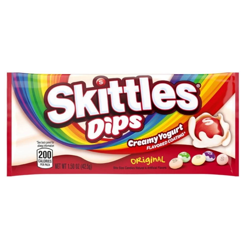 Skittles Chewies Fruits No Shell! - bonbons mous aux fruits de 45g ...