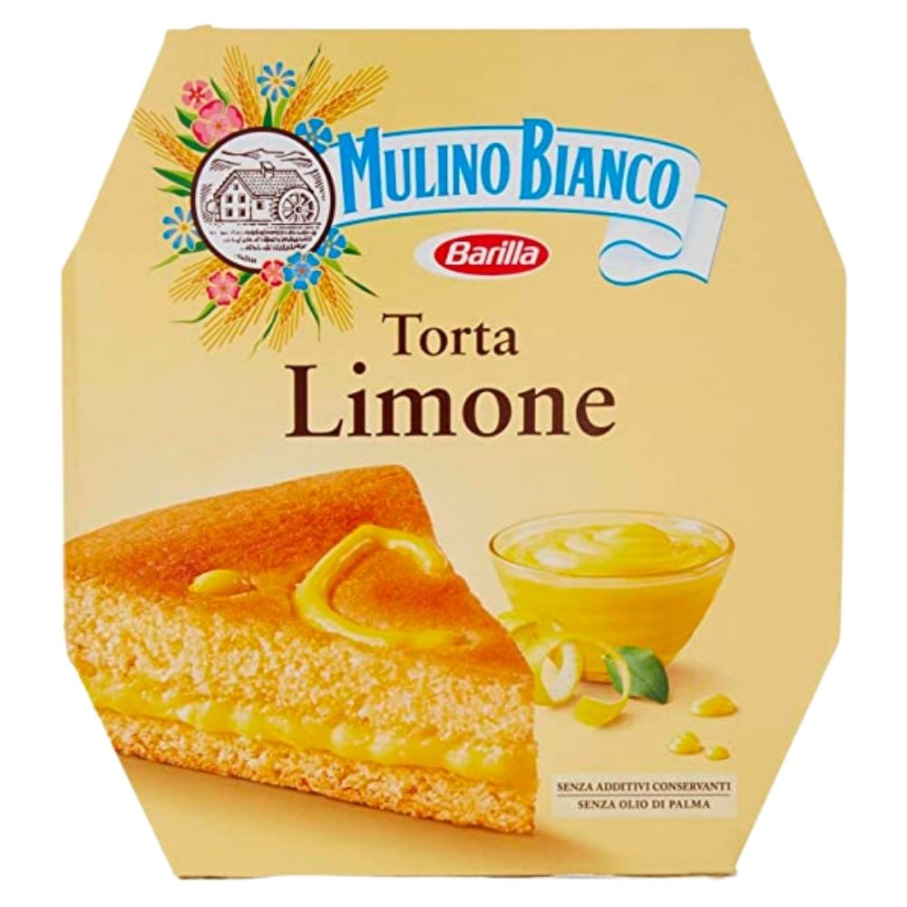 Torta Limone Mulino Bianco - gâteau à la crème de citron de 640g ...